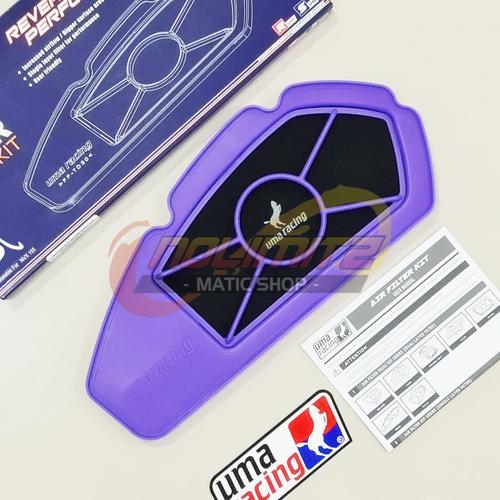 Jual Air Filter Udara Uma Racing Dual Kit Saringan Hawa Aerox 155 OLD ...