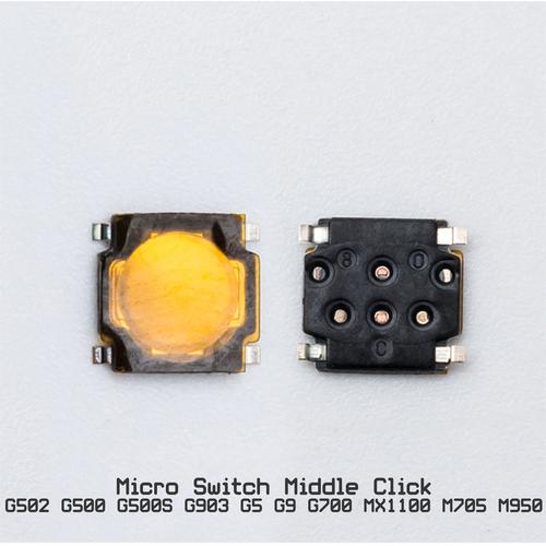 Jual Mini Micro Switch 0.8mm SMD Middle Click button Mouse G500 G502 ...