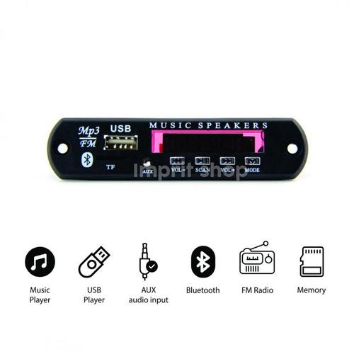 Jual Modul Mp3 Player 5V Bluetooth with Remote - 12V - Kota Surabaya ...