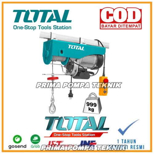 Jual TOTAL ELECTRIC HOIST 1 TON / MESIN KATROL ELEKTRIC 1000KG ...
