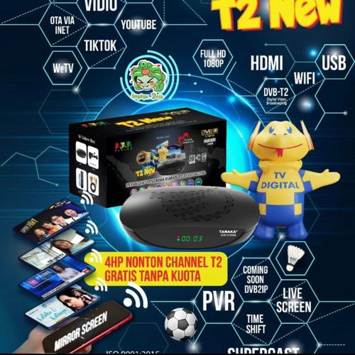 Jual STB TANAKA T2 NEW Set Top Box TV TV Digital TV DIGITAL - TANAKA T2 ...
