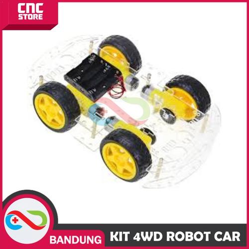 Jual Kit Smart Chassis Chasis 4Wd Robot Car Frame Mobil Arduino ...