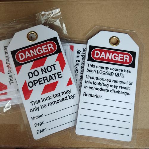 Jual Safety Loto Lockout Tagout id Tags - D - Jakarta Selatan - Malikha ...