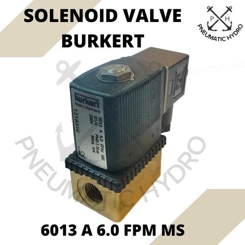Jual SOLENOID VALVE BURKERT 6013 A 6.0 FPM MS - Jakarta Barat ...
