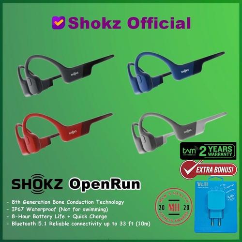 Promo Shokz OpenRun Open-Ear Bone Conduction Sport Headphones Shokz ...