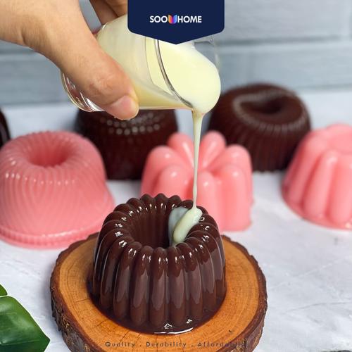 Promo CETAKAN Puding Jelly Wadah Agar Mini Pudding Food Grade Tebal ...