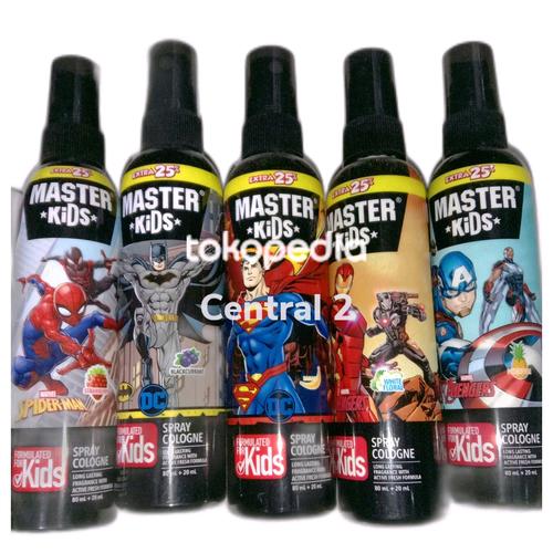 Jual Master Kids Spray Cologne 100Ml - Spiderman - Kab. Lamongan ...