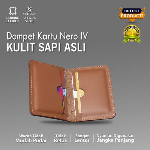 Jual dompet kulit asli pria wanita genuine leather card holder wallet ...