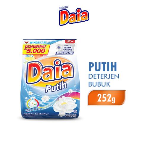 Jual Daia Deterjen Bubuk Putih 245 gr - Kab. Bekasi - Wings Indonesia ...