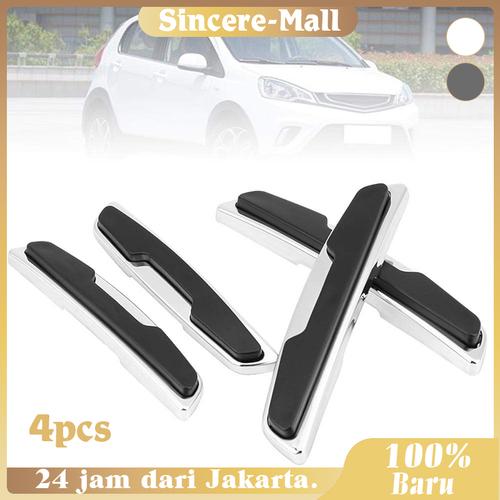Jual 4 Pcs Stiker Pelindung Gagang Pintu Mobil Door Guard Mobil - Hitam ...