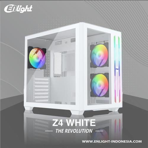 Promo Enlight FPMAX Z4 - Dual Chamber RGB Tempered Glass ATX Gaming ...