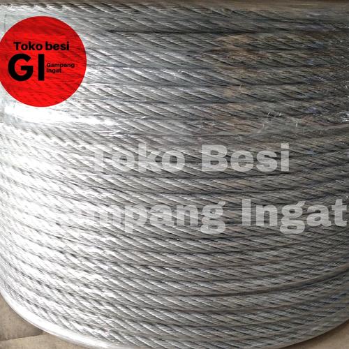 Jual kawat baja/wire rope 304 ukuran 22 mm Original Korea - Jakarta ...