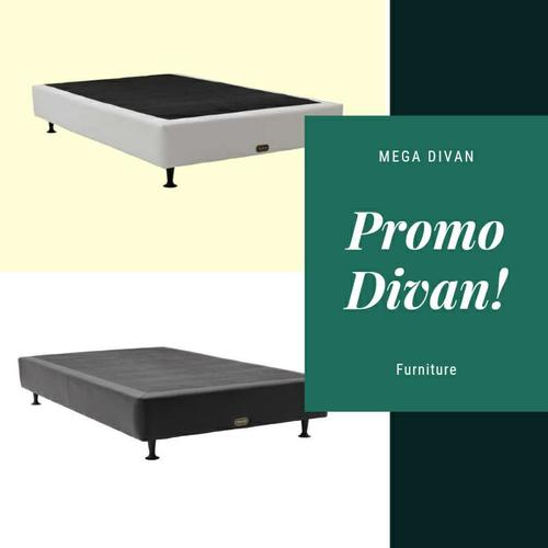 Promo Dipan Divan Box Tanpa Sandaran Ukuran 100x200 cm - Cream - Kota ...