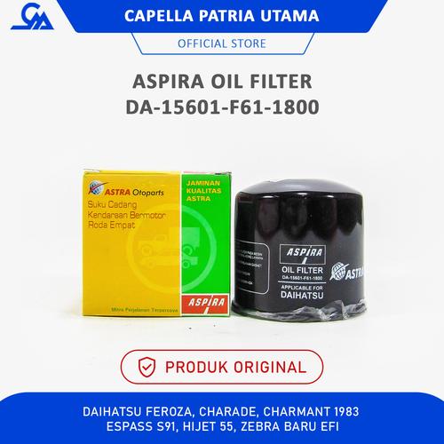Jual OIL FILTER OLI DA-15601-F61-1800 FEROZA ESPASS S91 ZEBRA (DELIVERY ...