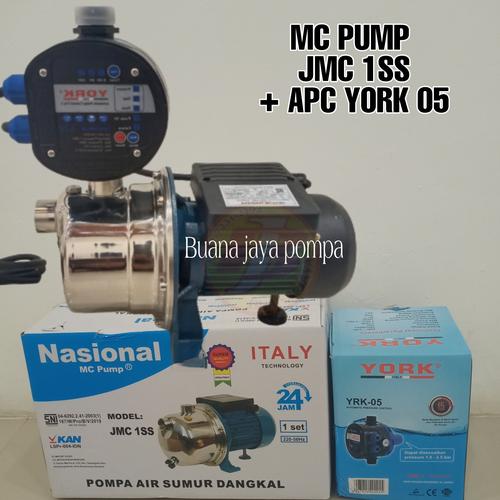 Jual NASIONAL MC PUMP JMC1SS 100WATT+APC YORK 01 AUTOMATIS PRESSURE ...