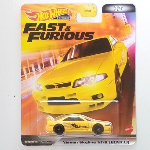 Jual Hotwheels Fast & Furious Nissan Skyline GT-R (BCNR33) Premium ...