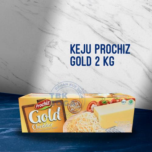 Jual Prochiz Gold Keju Cheddar Cheese 2 Kg - Kota Medan - BahanKueIsmud ...