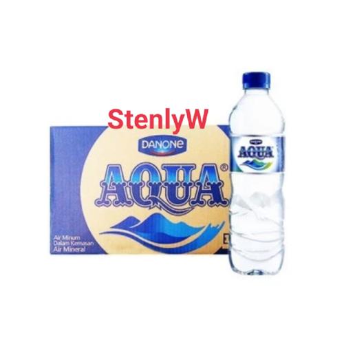 Jual Aqua 600ml 1 Dus 24 Pcs | Air Mineral | Aqua botol mini 600ml ...