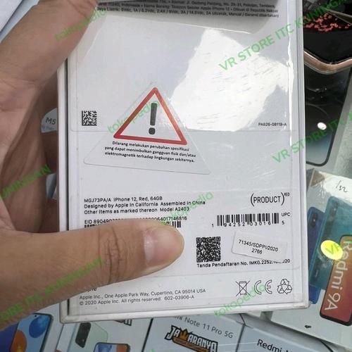 Jual (iBox) IPHONE 12 64 GB Garansi Resmi - Biru - Jakarta Selatan - VR ...