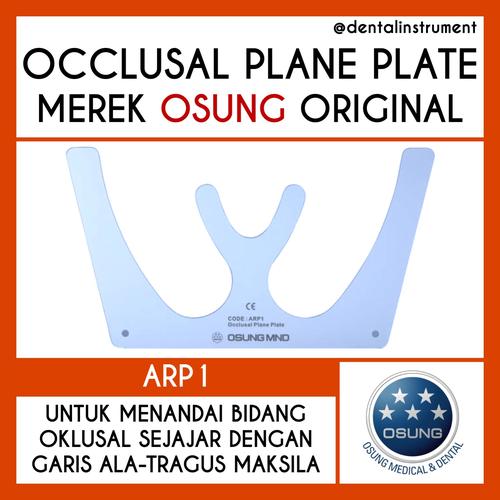 Jual OSUNG Dental Occlusal Bite Plane / Bidang Oklusal Base Plate DV ...