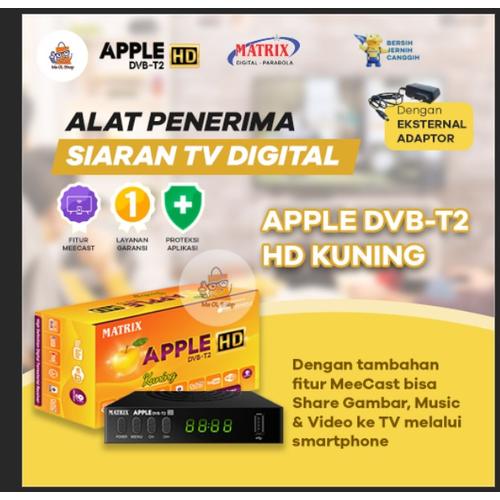Jual SET TOP BOX MATRIX KUNING STB APPLE KUNING HD TV TERBARU - STB ...