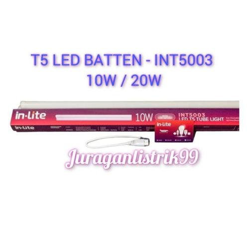 Jual Lampu Led T5 Batten Inlite 10W 20W Putih Kuning - Int5003 - Putih ...