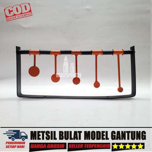 Promo SASARAN TEMBAK SASARAN TEMBAK METSIL SILUET 5 METAL TARGET METSIL ...