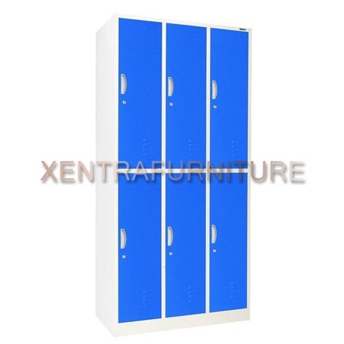 Jual Locker Besi / Lemari Loker 6 Pintu / Loker Baju Kozure KL-6W ...