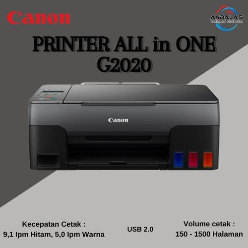 Jual Printer Canon Pixma G2020 Multifungsi Print Scan Copy - Kota ...