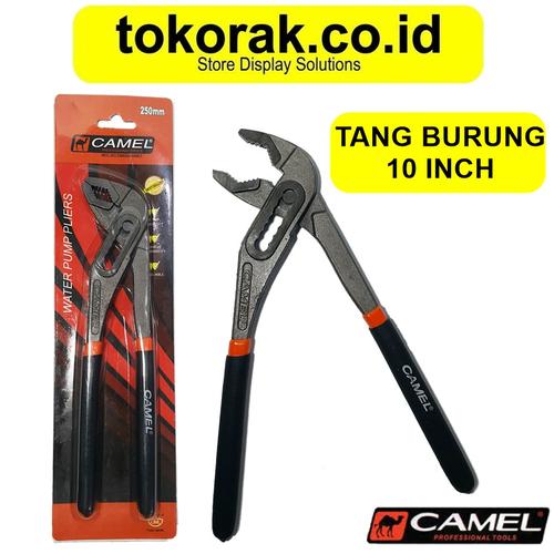 Jual TANG BURUNG 10 INCH CAMEL WATER PUMP PLIERS - TANG JEPIT PIPA ...