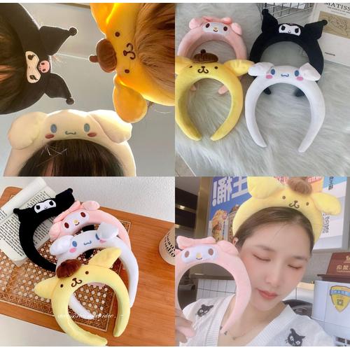 Jual BANDO BANDANA CINNAMOROLL KUROMI MELODY POMPOMPURIN HEADBAND TEBAL ...