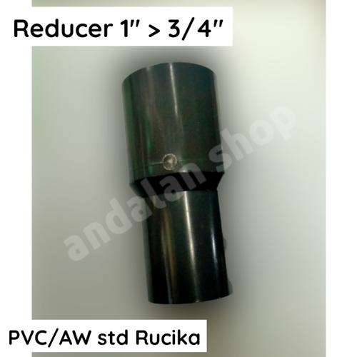 Jual reducer pvc 1 inch rucika aw/reducer pipa air/reducer rucika ...