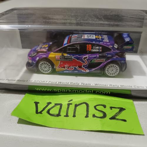 Jual Spark Model 1:43 Ford Puma Rally1 Monte Carlo 2022 Rally Winner ...