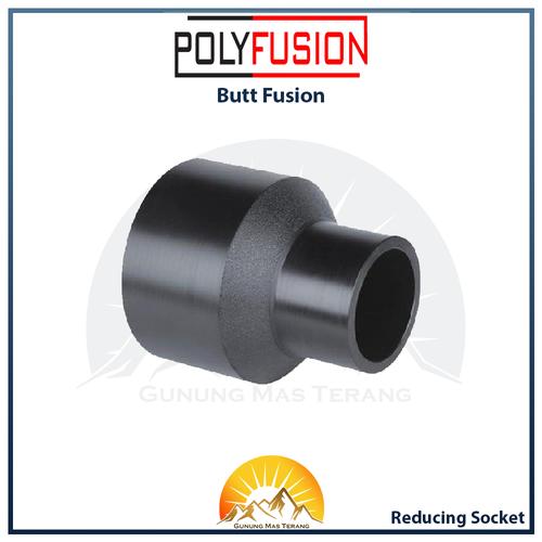 Jual Polyfusion HDPE Reducer Socket Butt Fusion 90 110 mm 3 4 In PN10 ...