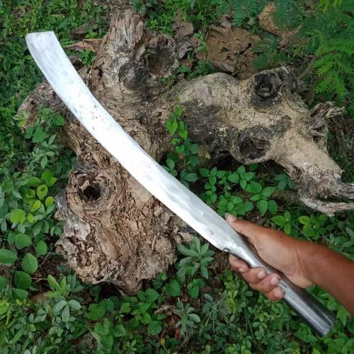 Jual arit golok parang panjang 55cm /bendo pisau-sabit cacah tajam ...