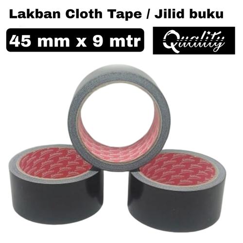 Jual Lakban Cloth Tape hitam Jilid Buku Solatape - Jakarta Utara ...