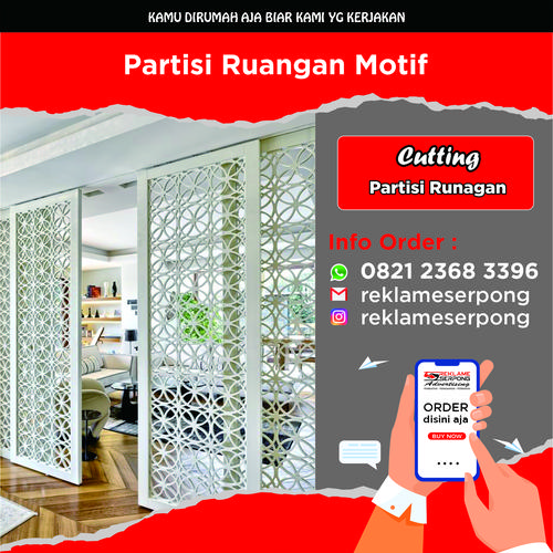 Jual partisi ruangan minimalis modern - Kota Tangerang Selatan - LASER ...