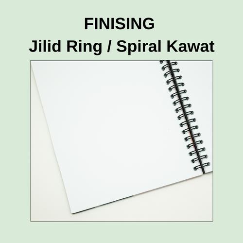 Jual ring spiral kawat jilid - Ring no.18, Putih - Kota Tangerang ...