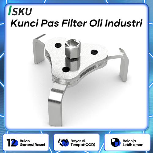 Promo ISKU Kunci Filter Oli Universal 1/2'' Dan 3/8'' Two Way Oil ...