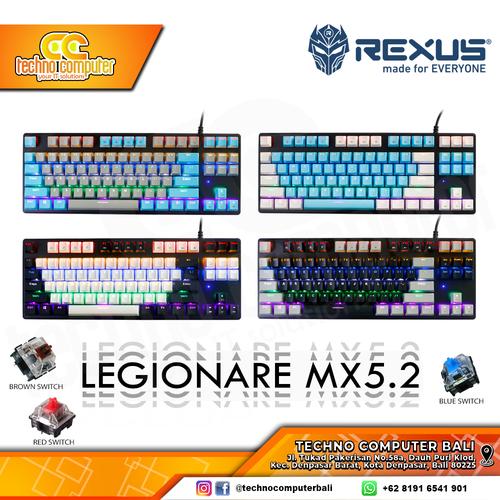 Jual KEYBOARD GAMING Rexus Legionare MX5.2 / MX 5.2 / MX52 TKL ...
