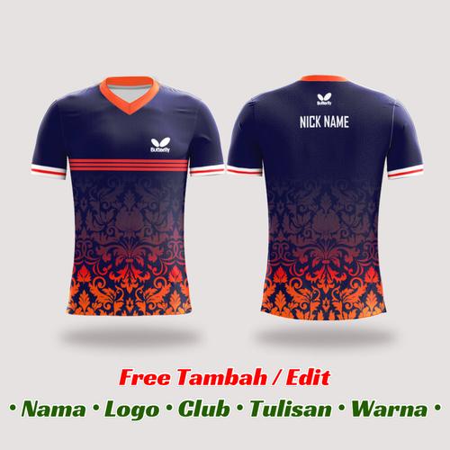 Jual Jersey Baju Kaos Tenis Meja Bola Pingpong Jumbo Dryfit | BUTTERFLY ...