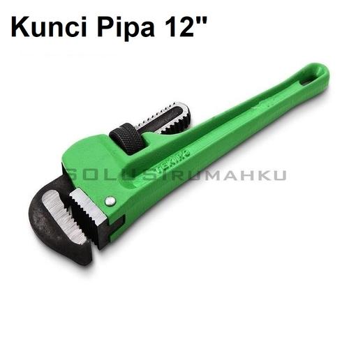 Jual TEKIRO KUNCI PIPA 12" Heavy Duty / Pipe Wrench Kunci Pipa Ledeng ...