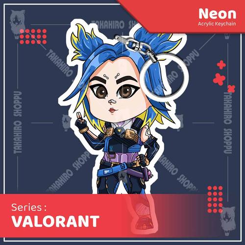 Jual Gantungan Kunci / Keychain Akrilik Valorant NEON - Kab. Bandung ...