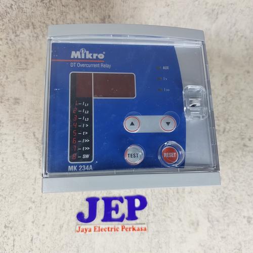 Jual MIKRO MK234A-240A OVERCURRENT RELAY MIKRO DEFINITE TIME OVER ...