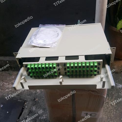 Jual OTB 48 core / ODF rack / Optical terminal Box 48 core SC APC ...