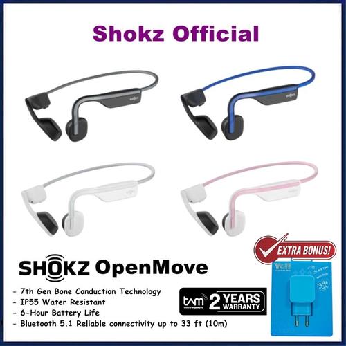 Jual Shokz OpenMove Wireless Bone Conduction Open-Ear Headphones Open ...