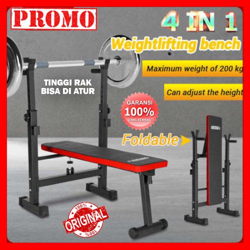 Jual Bangku Bench Press Multifungsi Murah Alat Fitness Home Gym ...
