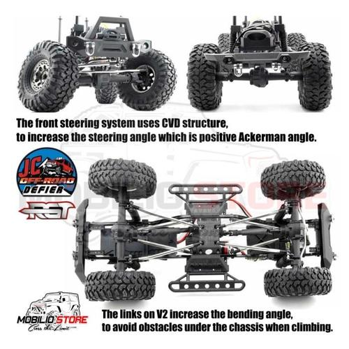 Jual RC RGT EX86100 V2 JC Rock Crawler Cruiser Defier 4x4 Offroad 1/10 ...