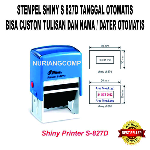 Jual Stempel shiny S 827D Tanggal otomatis Custom Text / Dater Otomatis ... Jual Stempel shiny S 827D Tanggal otomatis Custom Text / Dater Otomatis ...