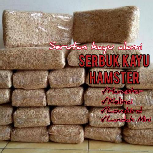 Jual serbuk kayu hamster | serutan kayu jati belanda | alas kandang ...